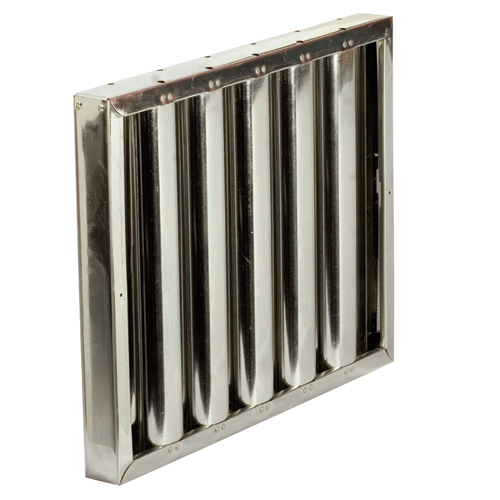 Econ-Air Standard Baffle Filter, Stainless 16" x 20"