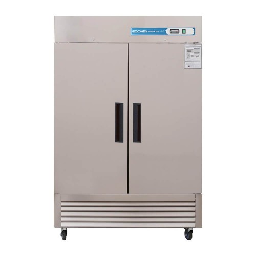 2 Door Commercial Freezer, Eqchen EQF-49B 54" W Reach in Upright ...