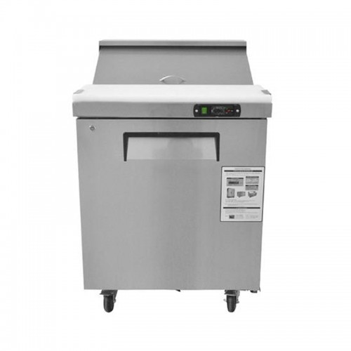 27" Sandwich Prep Table Fridge, 1 Door Sandwich Prep Cooler, Sandwich ...